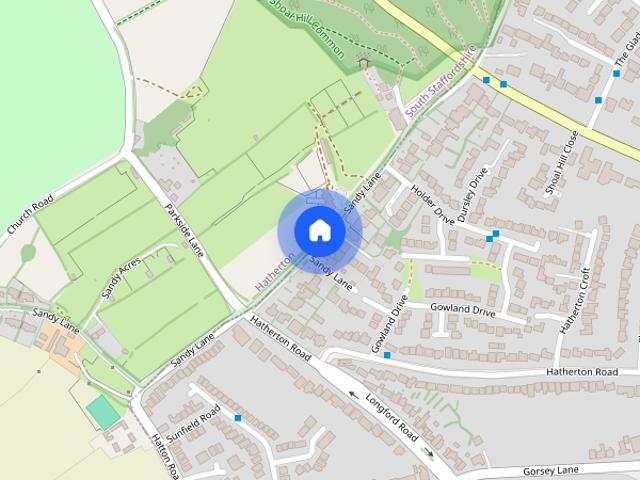 Sandy Lane, Cannock, WS11