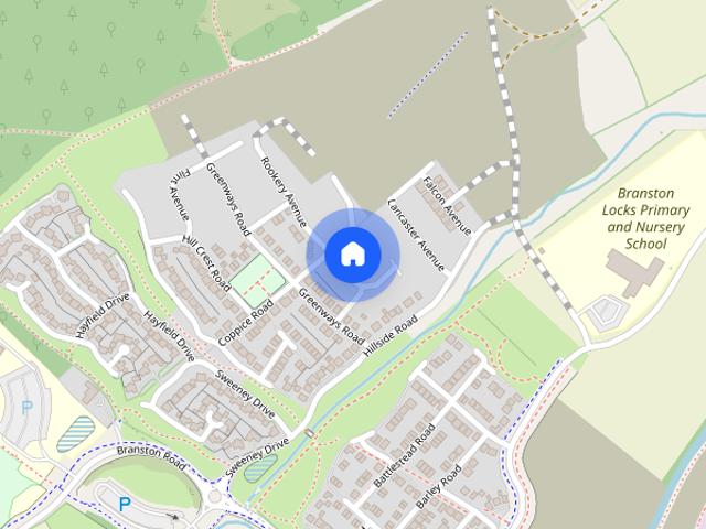 Sandyford Avenue, Staffordshire, Tatenhill, DE13