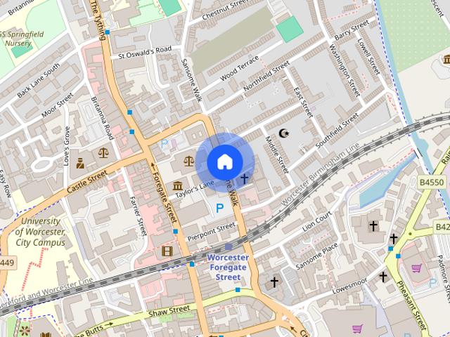 Sansome Walk, Worcester, Worcestershire, WR1