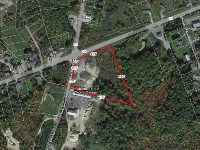 Sabattus Rd Lot,sabattus, Plot For Sale