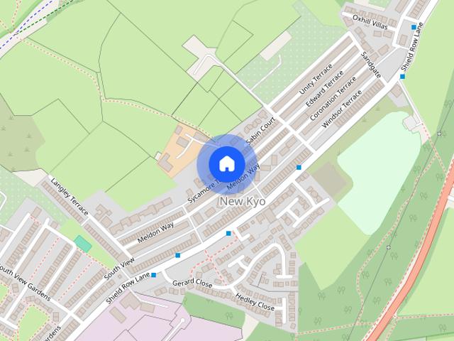 Sabin Terrace, New Kyo, Stanley, County Durham, DH9