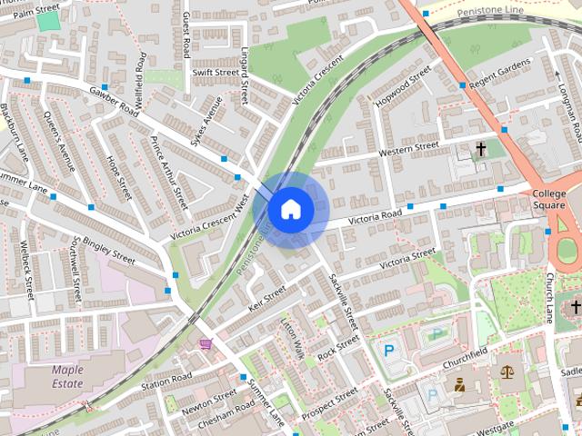 Sackville Street, Barnsley, South Yorkshire, S70