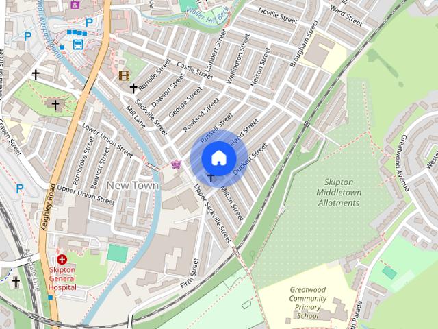 Sackville Street, Skipton, UK, BD23