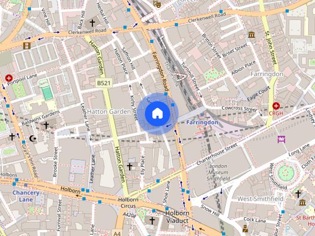 Saffron Hill, EC1N