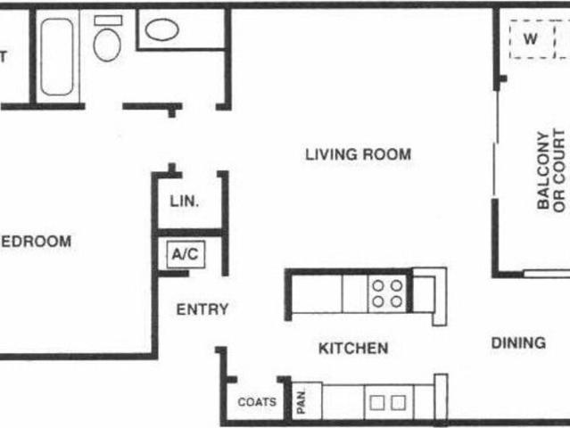 Sage Hollow 1 Bedroom Apartment for Rent at 10700 Fuqua St, Houston, TX 77089 Southbelt Ellington