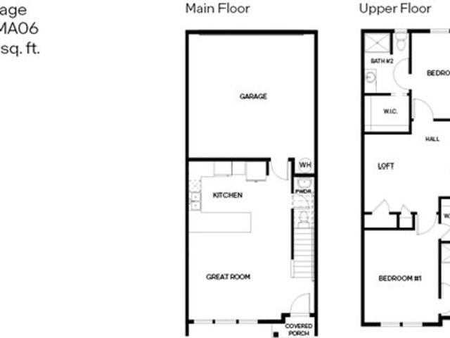 Sage Plan Stevens Ranch Townhomes Community