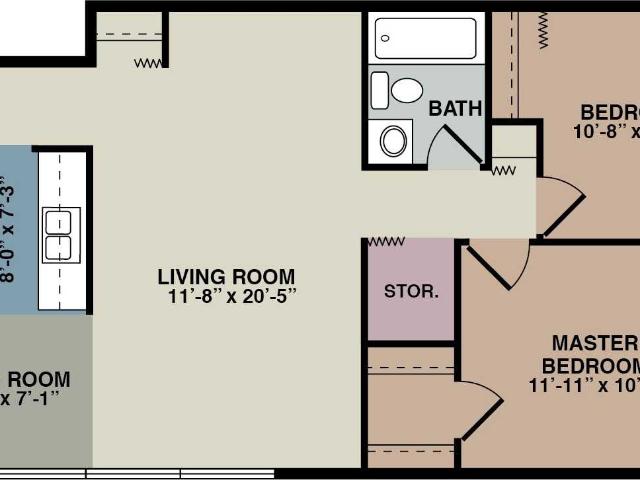 Sahlman Townhouses West 2 Bedroom Apartment for Rent at 1741 Sahlman Ave, Cloquet, MN 55720