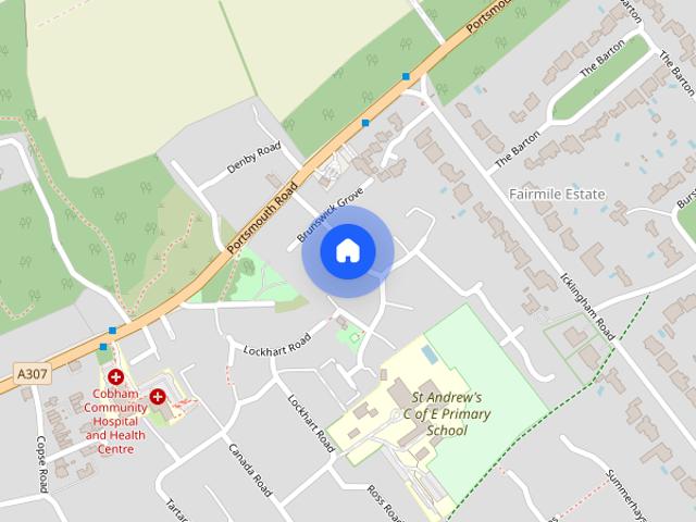 Saint Andrews Gardens, Cobham, Surrey, KT11