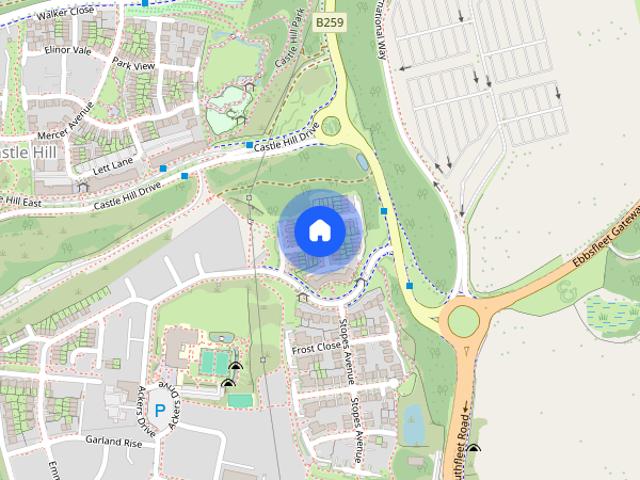 Saltwood House, Candy Dene, Weldon, Ebbsfleet Valley, Swanscombe, Kent, DA10 1AP
