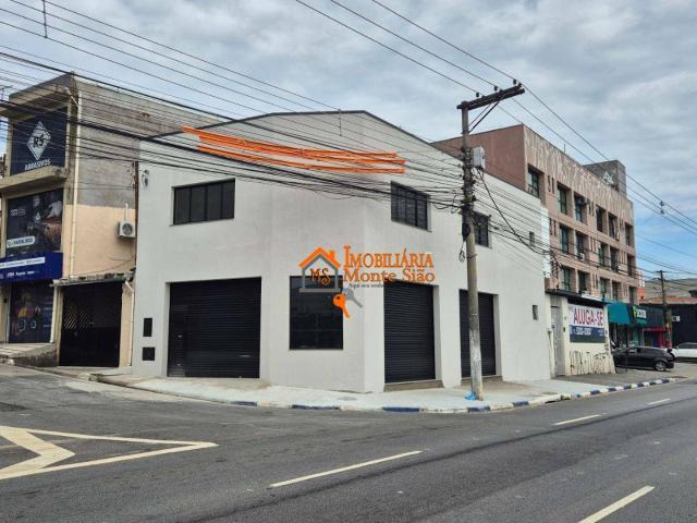 Salão Comercial para alugar no Centro Guarulhos 2 Dorms