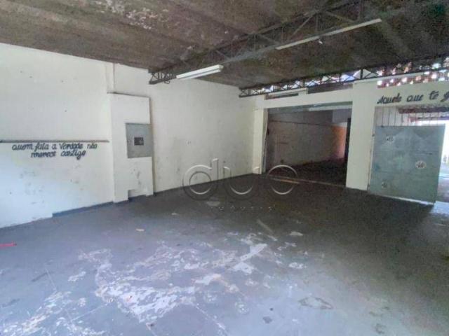 Salão em Dois Córregos, Piracicaba/SP de 119m² para locação R$ 2.000,00/mes