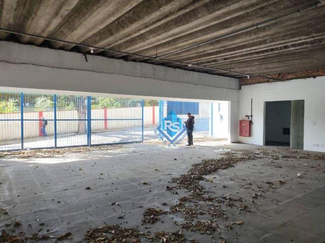 Salão em Rudge Ramos, São Bernardo do Campo/SP de 227m² para locação R$ 5.900,00/mes