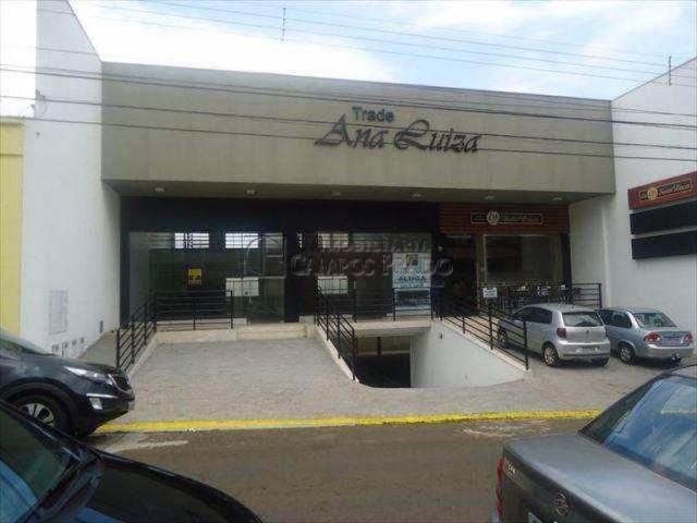 Sala ou Salão Comercial para alugar em Jaú/SP Centro