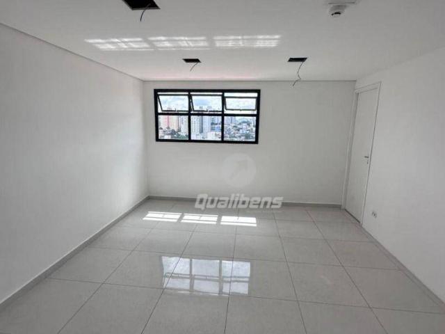 Sala em Matriz, Mauá/SP de 32m² para locação R$ 2.142,00/mes