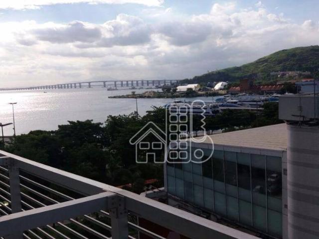 Sala em Centro, Niterói/RJ de 28m² para locação R$ 2.700,00/mes