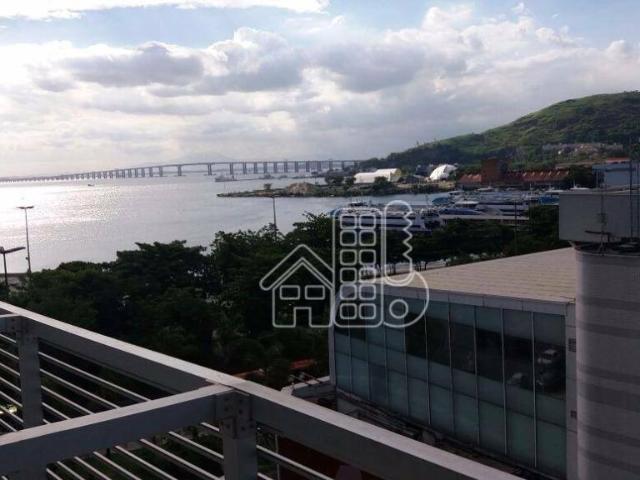Sala em Centro, Niterói/RJ de 28m² para locação R$ 2.700,00/mes