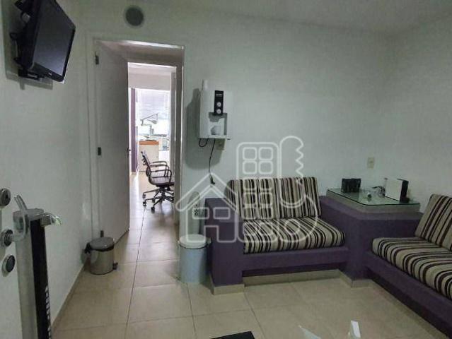 Sala em Icaraí, Niterói/RJ de 33m² à venda por R$ 484.000,00