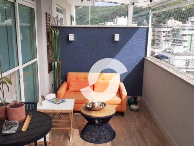 Sala em Icaraí, Niterói/RJ de 59m² à venda por R$ 614.000,00