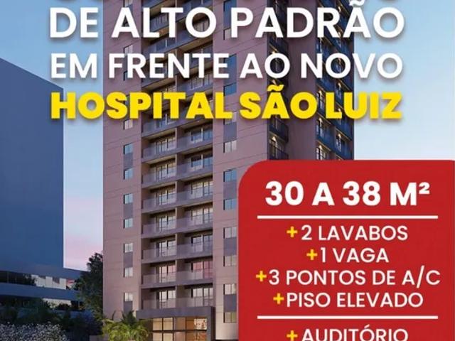 Salas Comerciais de 30m2 a 32m2, 2 Lavabos, 1 Vaga, 3 Pontos de A/C, Ótima Localização, Auditório, S