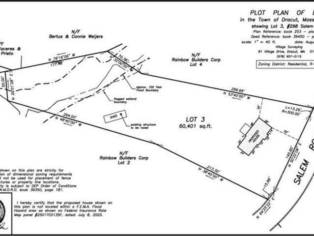 Salem Rd, Dracut, Plot For Sale