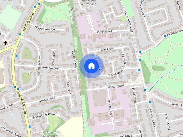 Sarah Close, Bilston