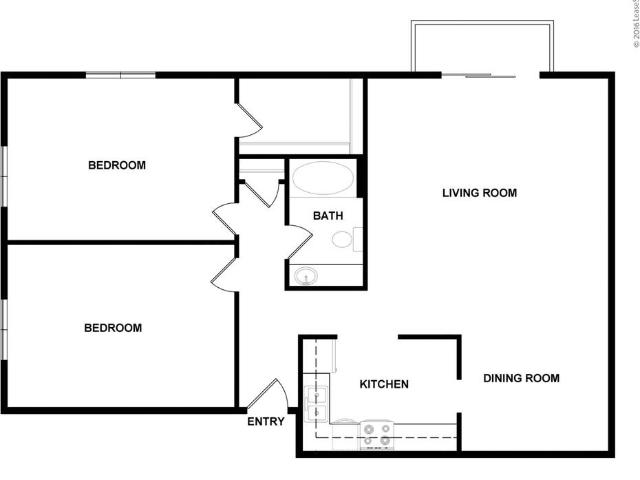 Saratoga Garden Apartments 2 Bedroom Apartment for Rent at 21 Seward St, Saratoga Springs, NY 12866