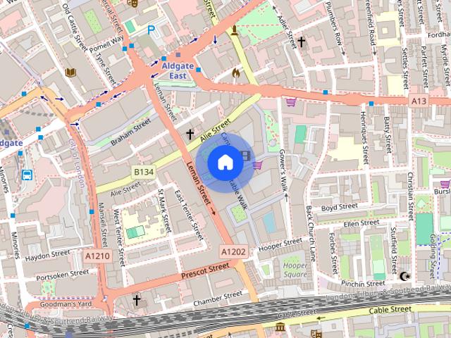 Satin House, Goodman's Fields, 15 Piazza Walk, Aldgate, London, E1
