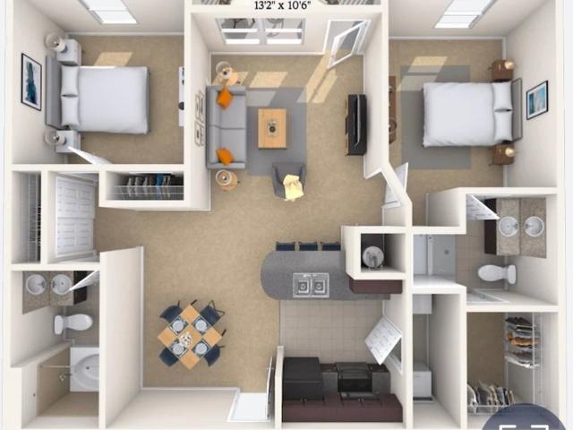 Savannah Quarters: 2bd/2ba for rent
