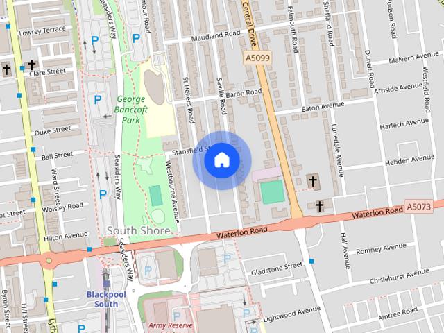 Saville Road, Blackpool, Lancashire, FY1