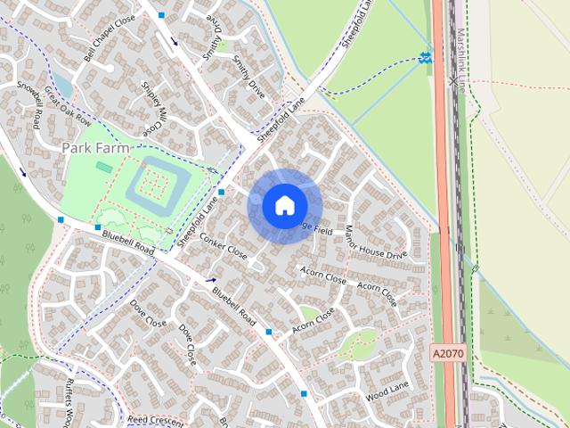 Saw Lodge Field, Park Farm, TN23 3PB