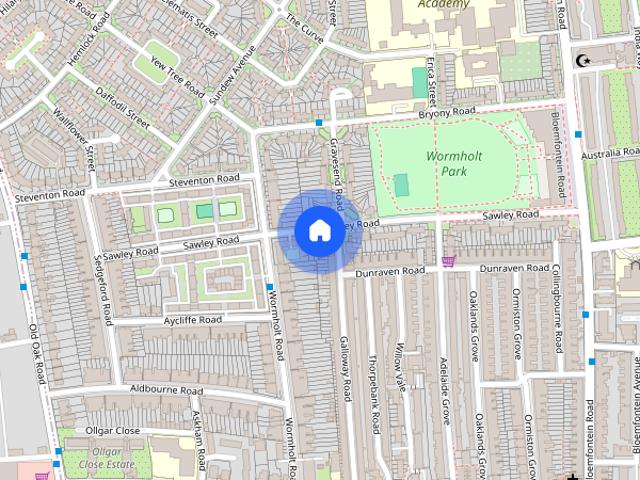 Sawley Road, Shepherds Bush