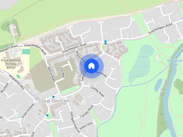 Saxon Way, Great Denham, Bedford