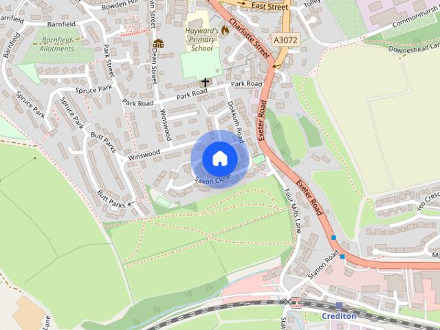 Saxon Close, Crediton, Devon, EX17
