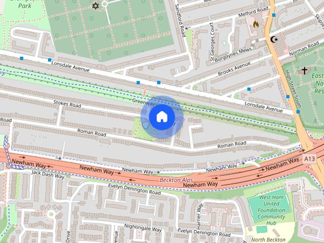 Saxon Road, Upton Park, London, E6