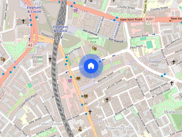 Sayer Street, Elephant & Castle, London, SE17