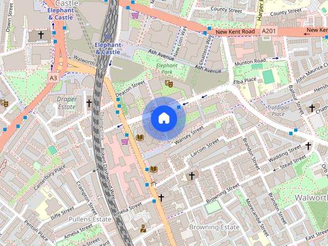 SAYER STREET, LONDON, SE17, Elephant and Castle, London, SE17