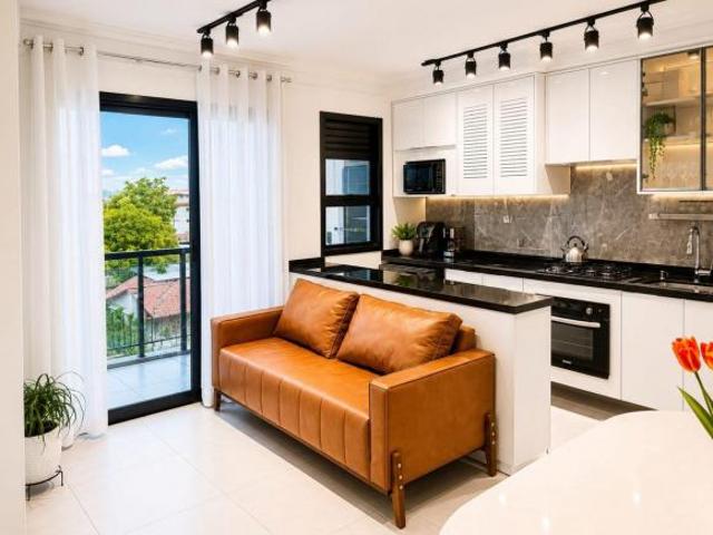 SEMI MOBILIADO Apartamento 02 Dorm. 01 Vaga coberta no BRASIL 315 no Centro de Canoas com portaria 2