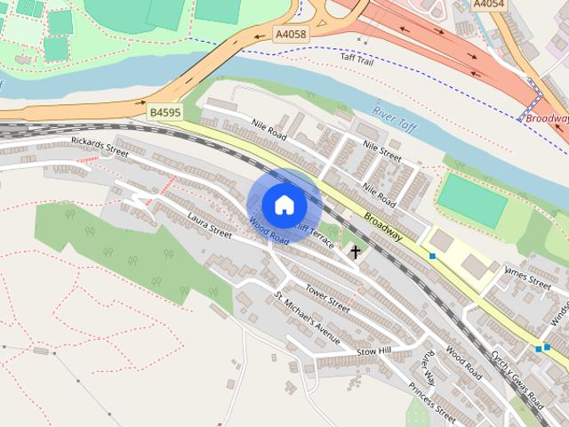 Semi Detached house. South Wales University
