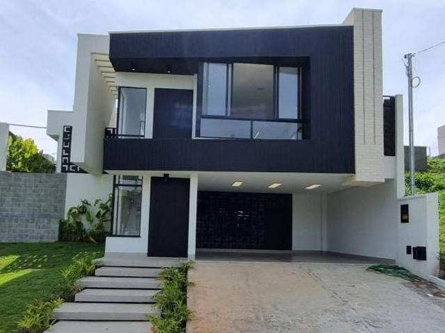 Semi sobrado de luxo no Jardins Bolonha Sobrado com 4 Quarto s por R$ 1950000.00 no setor Jardins B