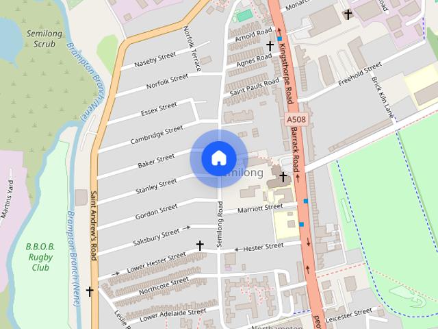 Semilong Road, Northampton