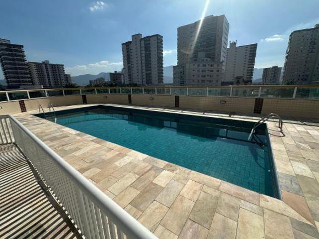 Semimobiliado com Vista Livre, 1 Suite, sacada e 1 vaga Caiçara, Praia Grande