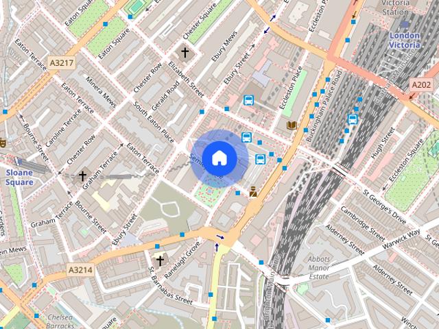 Semley House, Semley Place, Belgravia, London, SW1W