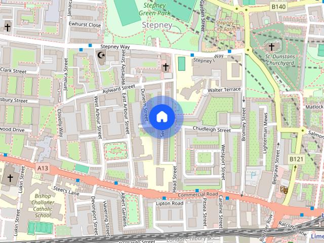 Senrab Street, Stepney, London, E1