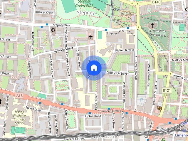 Senrab Street, Stepney, London, E1