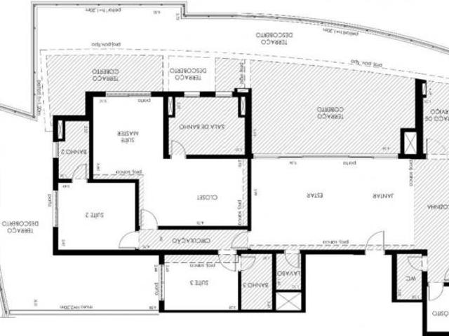 Agradável apartamento garden para venda em Brooklin com 3 quartos, sendo 3 suítes, 255m² kathrinco