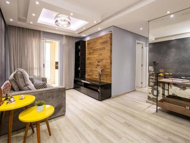 Elegante apartamento para venda em Usina Piratininga com 3 quartos, sendo 1 suíte, 73m²