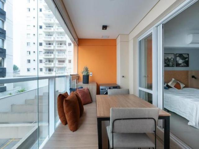 Agradável studio para venda em Campo Belo com 1 quarto, 45m²