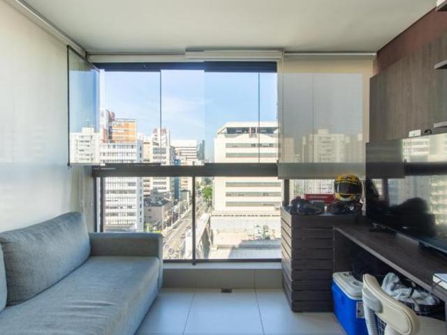 Espetacular studio para venda em Jardim Paulista com 1 quarto, 27m²
