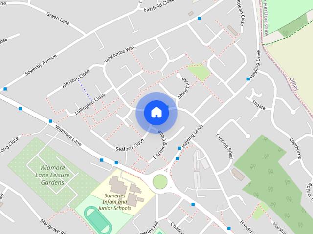 Seaford Close, Luton, Bedfordshire, LU2