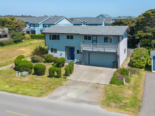 Seaside house with garden